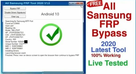 Samsung FRP Tool 2020 All Samsung FRP Bypass 100% Working - Смотреть онлайн в поиске Яндекса по ...