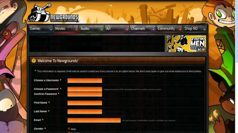 How to Make A Newgrounds Account (New Version) - Смотреть онлайн в ...