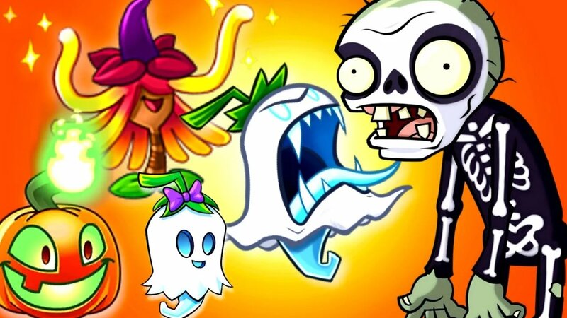 Plants vs. Zombies 2 Lawn of Doom - Witch Hazel - Ghost Pepper ...