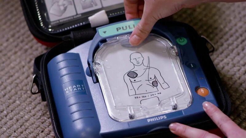 Philips HeartStart Home Defibrillator AED Demonstration Video - Yandex ...