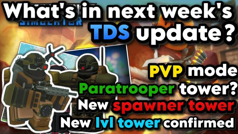 What's in the next week's TDS update? [Tower Defense Simulator ...