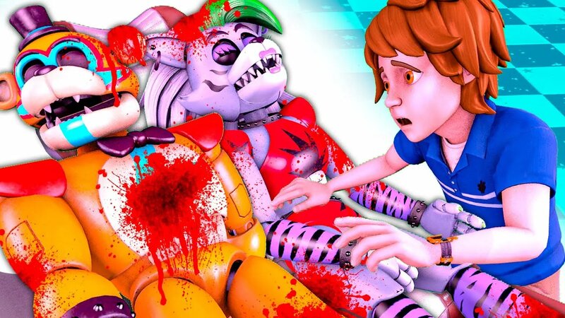 R.I.P Gregory Family - Sad Story - Fnaf Security Breach Animation SFM ...