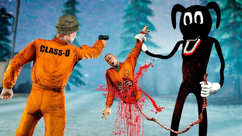 Новый Мультяшный ПЁС Охотится НА НАС! Секретный SCP Против Людей ...