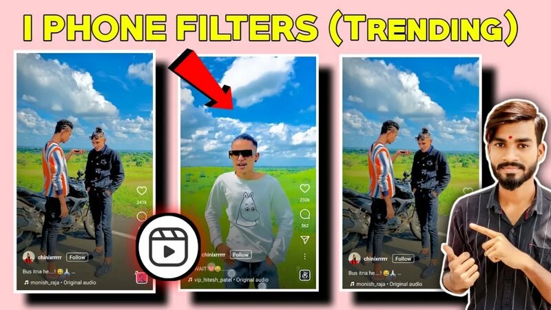 Iphone effect for instagram reels | I phone effect in android | iphone ...