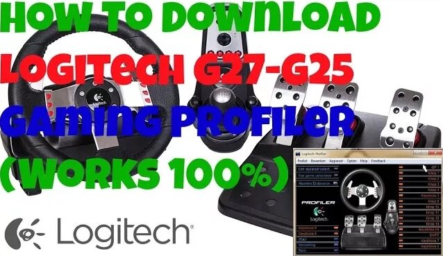 How To Download Logitech G27-G25 Gaming Profiler (Works 100% ...