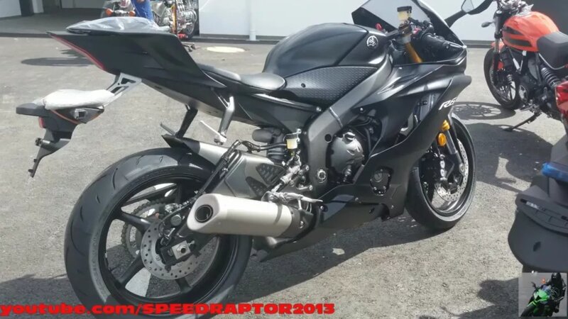 Первый Мотообзор Yamaha R6 Rj27 из коробки First Review 2017 Yamaha YZF ...