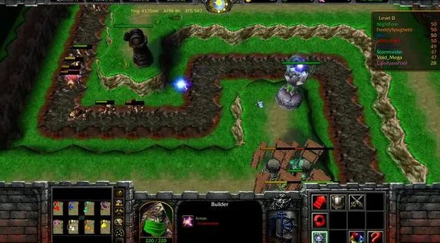 [WarCraft 3] Element TD v9.4 Game 1 | Normal All-Pick Level 29 TD #111 ...