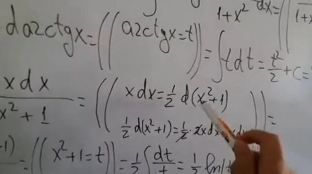 Oliy matematika. Integrallash. Integrallashning ba'zi usullari ...