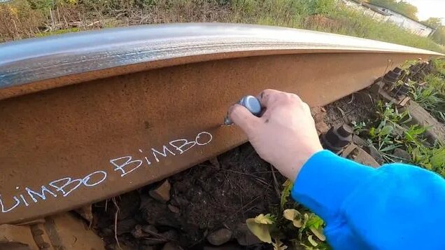 Graffiti review with Wekman. DOPE SLUG. Sent a marker to the moon ...
