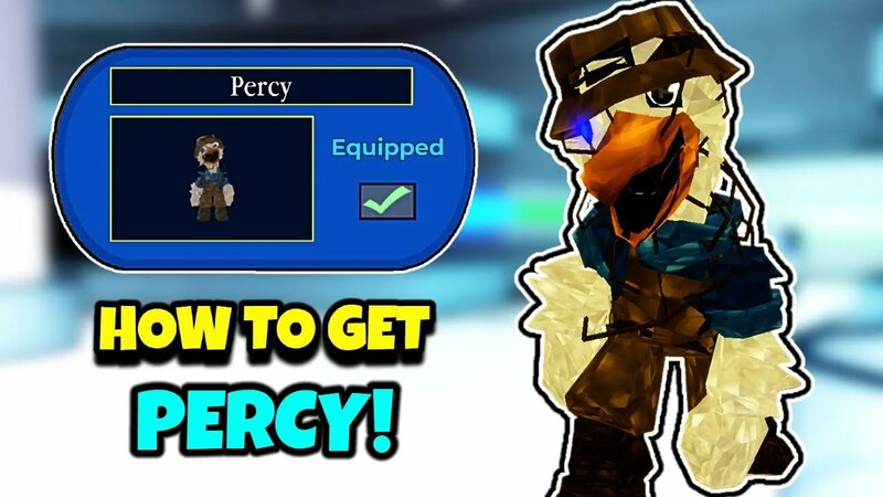 How to Unlock Percy SKIN in Piggy & Get Alpha Key in Tower Heroes ...