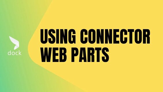 How to Use Connector Web Parts in SharePoint Online - Tutorial - EroFound