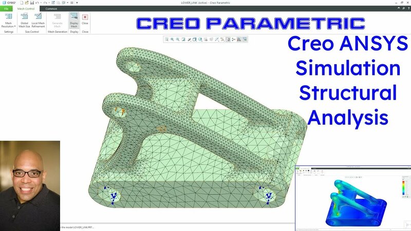 Creo Parametric - Creo Ansys Simulation - Structural Analysis - Yandex ...