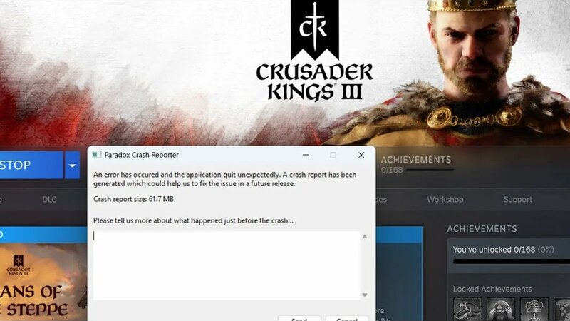 Fix Crusader Kings III Paradox Crash Reporter Error On PC - Yandex ...