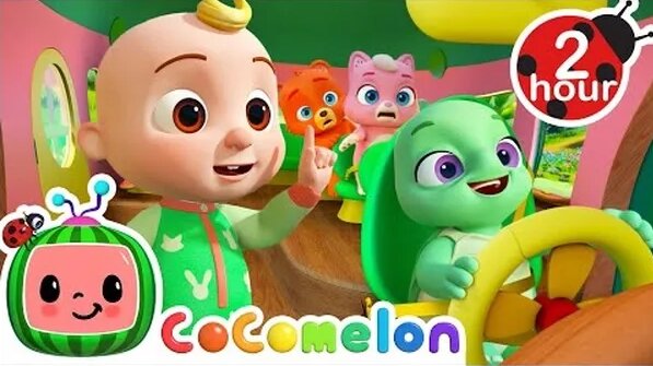 Wheels on the Bus + More CoComelon Animal Time | 2 Hour CoComelon ...