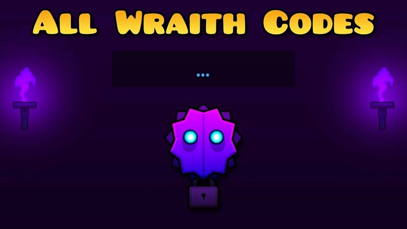Geometry Dash 2.2 ALL Wraith Vault Codes - All 26 Codes (Feb 2025 ...