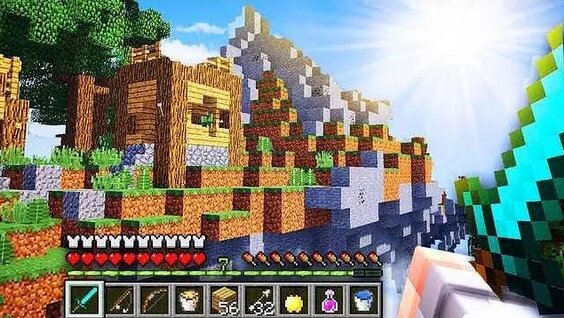 minecraft +ultra realistic: 1 bin video Yandex'te bulundu
