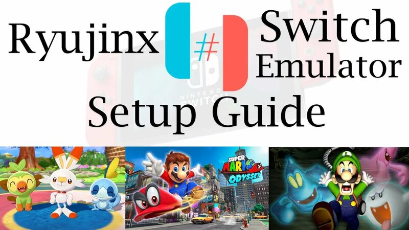 Play Nintendo Switch on PC with Ryujinx Emulator!