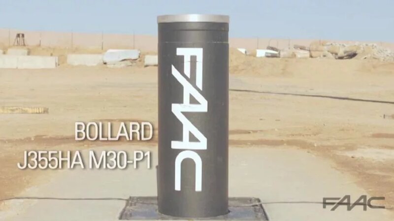 FAAC Bollard J355ha M30-P1 Crash TEST in FAAC Products - Yandex Video ...