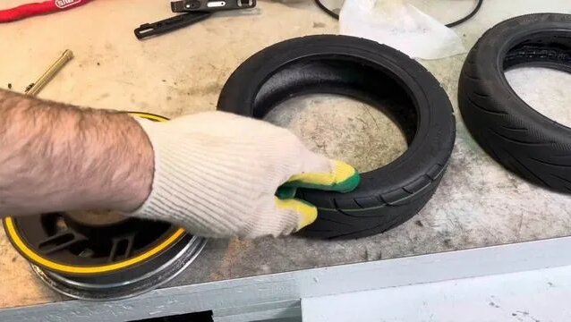 Ninebot max g30, g30p, g30lp замена покрышки, шиномонтаж. - Смотреть ...