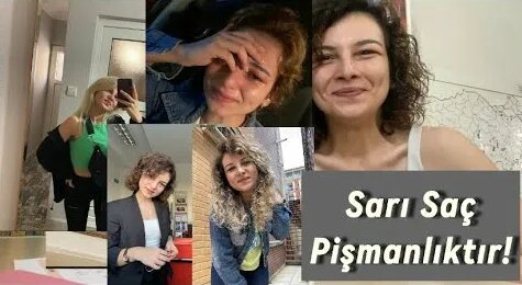 Yanan Saçlarımı Nasıl Düzelttim?/Doğal Maske Tarifi/Sarı Saç ...