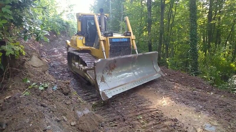 Komatsu D85 EX Dozer: #komatsu #dozer #bulldozer #nasılyapılır #keşfet