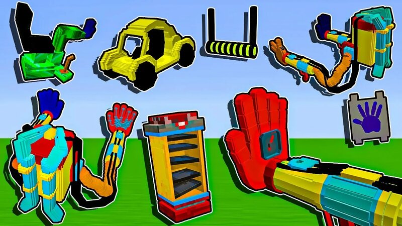 [New mod] Grabpack 3.0 - Poppy Playtime Chapter 3 Deep Sleep Minecraft ...