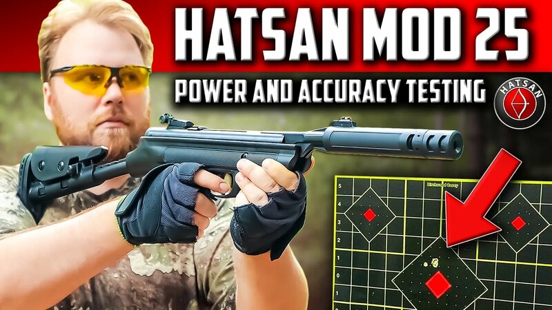 Hatsan Mod 25 SuperTact .177 Rifle-Pistol: Full Review & Shooting Test ...