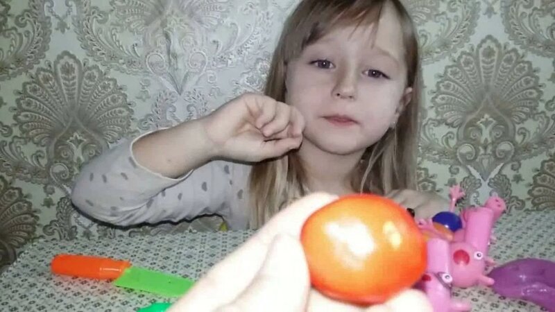 Жвачка для рук набор в яйцах Свинка Пеппа. Silly putty in eggs set ...