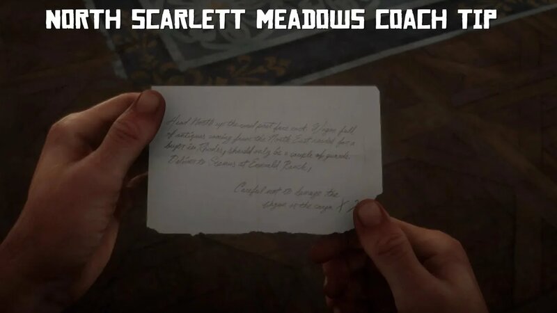 Red Dead Redemption 2 Coach Robbery Mission : North Scarlett Meadows ...