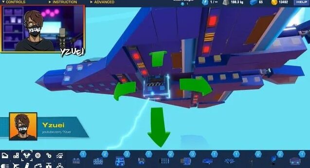 How to build a Fighter Jet in Trailmakers | Tutorial by Yzuei ...