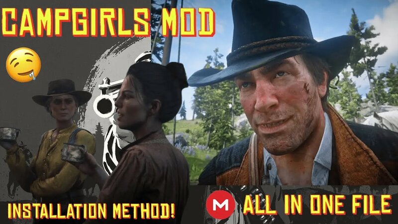 RDR2 - Camp Girls Mod Full Tutorial With One File #rdr2 #rdr2mod # ...