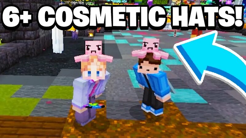 Hat Cosmetics Mod in Hivemc! | 6+ HATS! (Octopus Plush, Gamer Headset ...