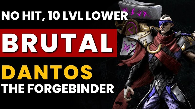 V Rising - Brutal Dantos the Forgebinder | No Hit, 10 Levels Lower ...