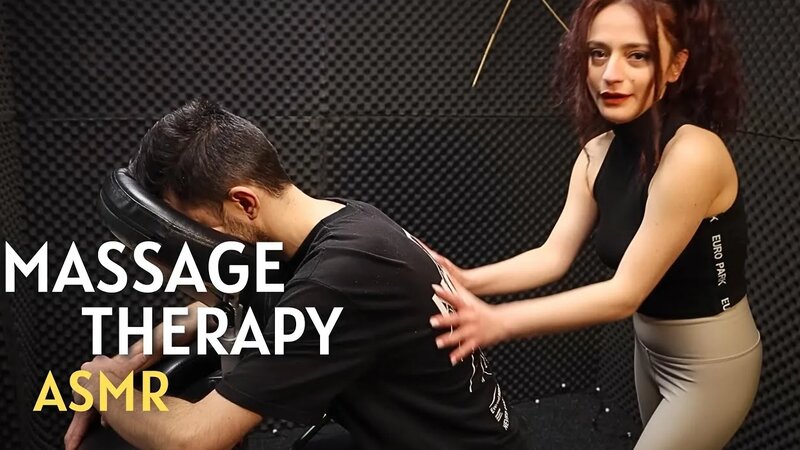 ASMR Chair; BACK Massage & Stretching Techniques - By Melek - Yandex ...