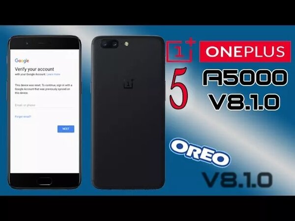 Frp 2018 oneplus 5 A5000 V8 1 0 bypass google account last security ...
