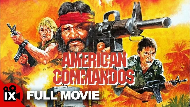 American Commandos | Retro Action Movie | Christopher Mitchum - John ...