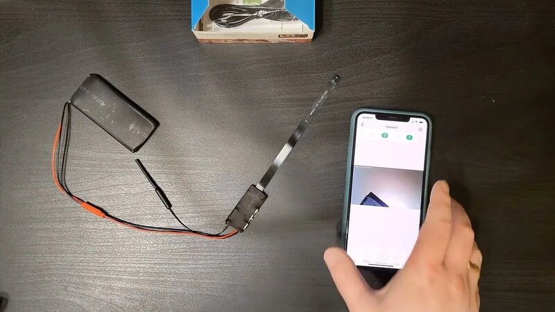 Мини камера ip WiFi с удалённым подключением на приложении LookCampro ...