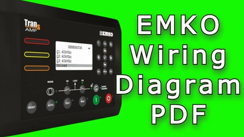 #Emko Trans-AMF generator controller wiring pdf | How to read ...