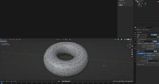 Livenoding 2D Surface Fracture Decimate Planar with Geometry Nodes ...