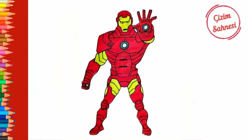 Demir Adam Çizimi | Iron Man Drawing | The Avengers (#1) #ironman