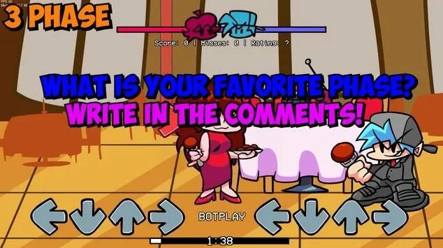 Fat Girlfriend ALL Phases (0-5 phases) Friday Night Funkin' VS Buffet ...