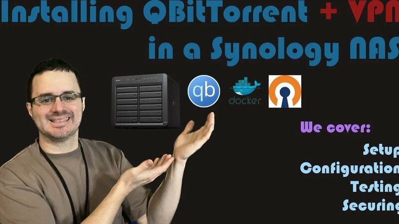 Install and configure QBitTorrent with VPN using Docker in a Synology ...