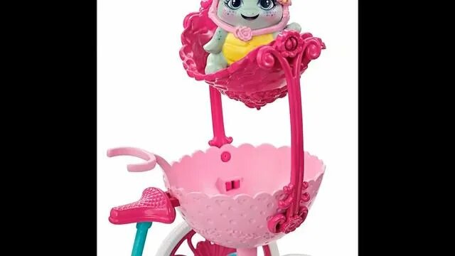 Enchantimals - Muñeca Taylee Turtle + Triciclo de paseo + Tortuga ...