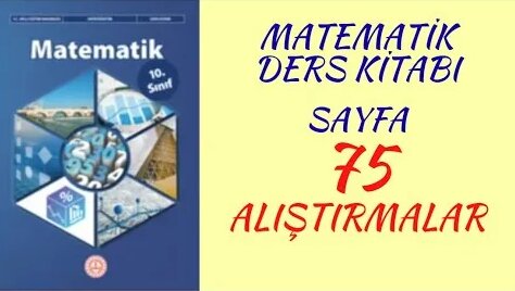 10TH grade mathematics textbook page 75 exercises 10TH grade ...