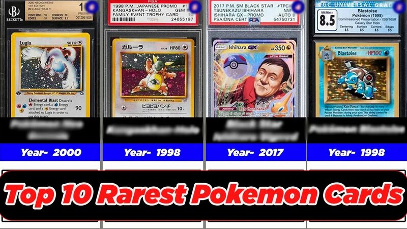 [TOP 10] Rarest Pokemon Cards in the World (Rare & Expensive) - Yandex ...