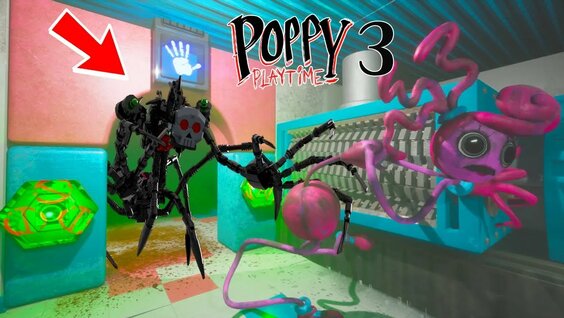 Poppy Playtime Chapter 3 Prototype Experiment 1006 - Gameplay Trailer ...