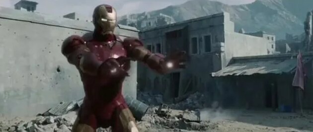 Temir odam 1: Temir terroristlarga qarshi - jang sahnsi. Temir odam ...