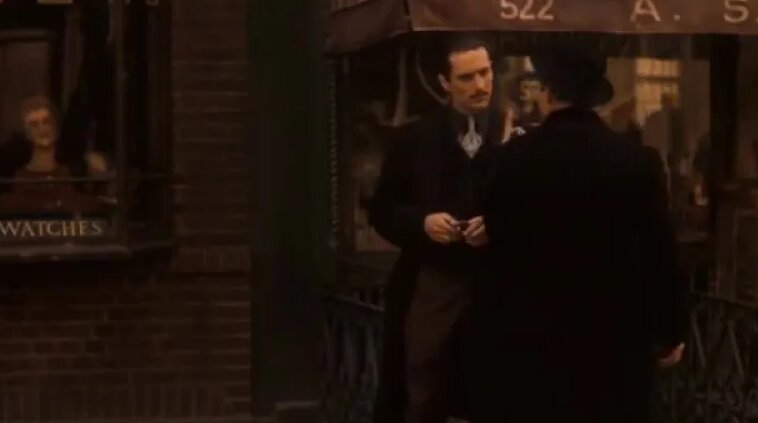 Вито Корлеоне Его теперь все уважают. Деньги не самое важное (Крестный ...