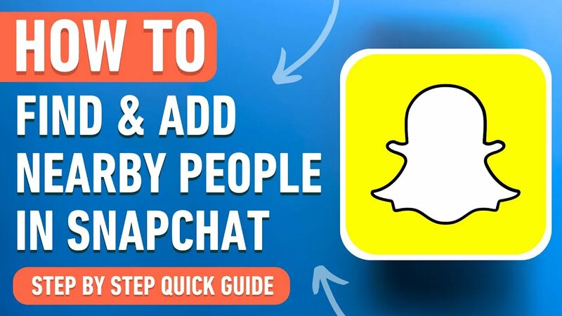 How to Find and Add nearby Friends and People in Snapchat [2024] Easy ...