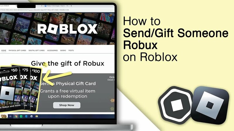How to send/gift Someone Robux on Roblox! [Mobile or PC] - Yandex Video ...